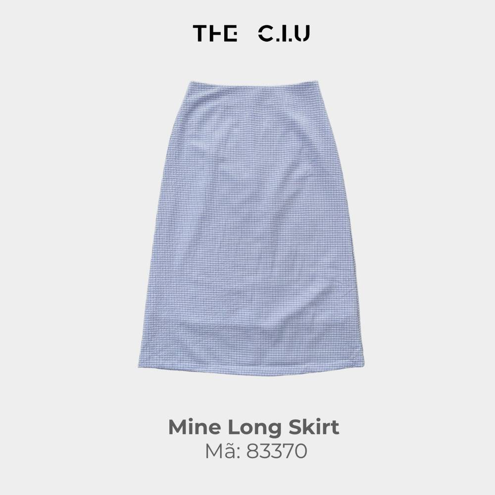 The CIU - Chân váy midi - Chân váy midi trơn đơn giản THE CIU - Mine ...